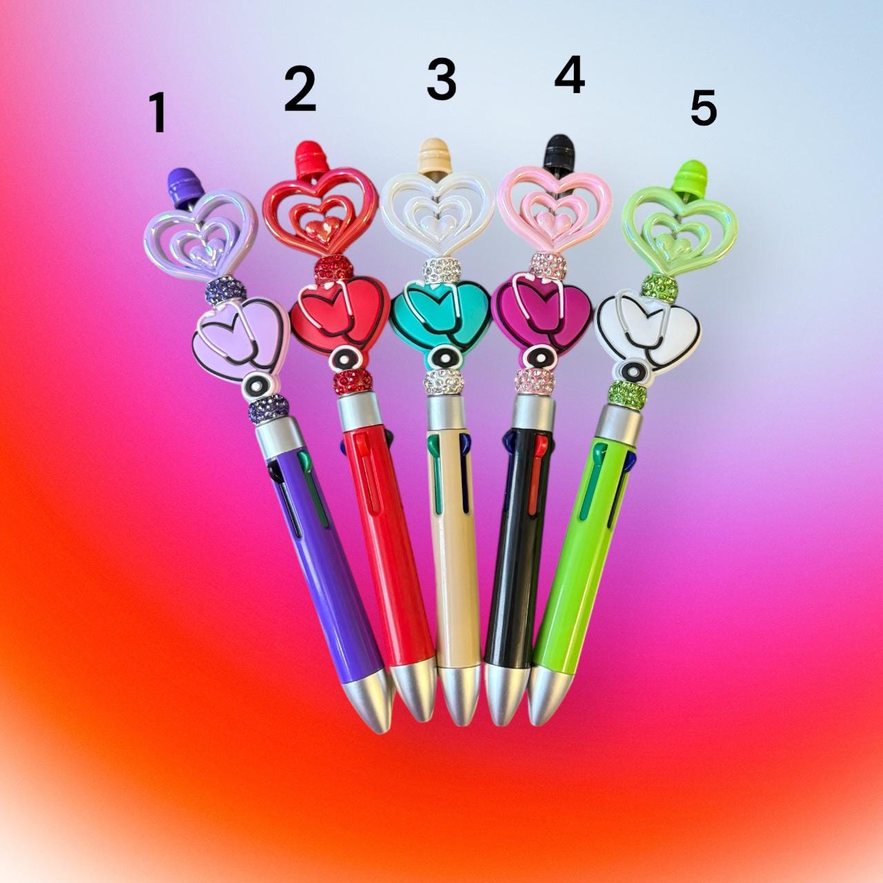 🚨 Stethoscope Health Practitioners - HEART Pens 🚨 – Mrs Bats Creations